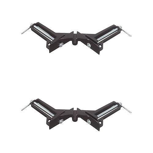 Струбцина столярная угловая с винтовым механизмом 75 мм (2 шт.)