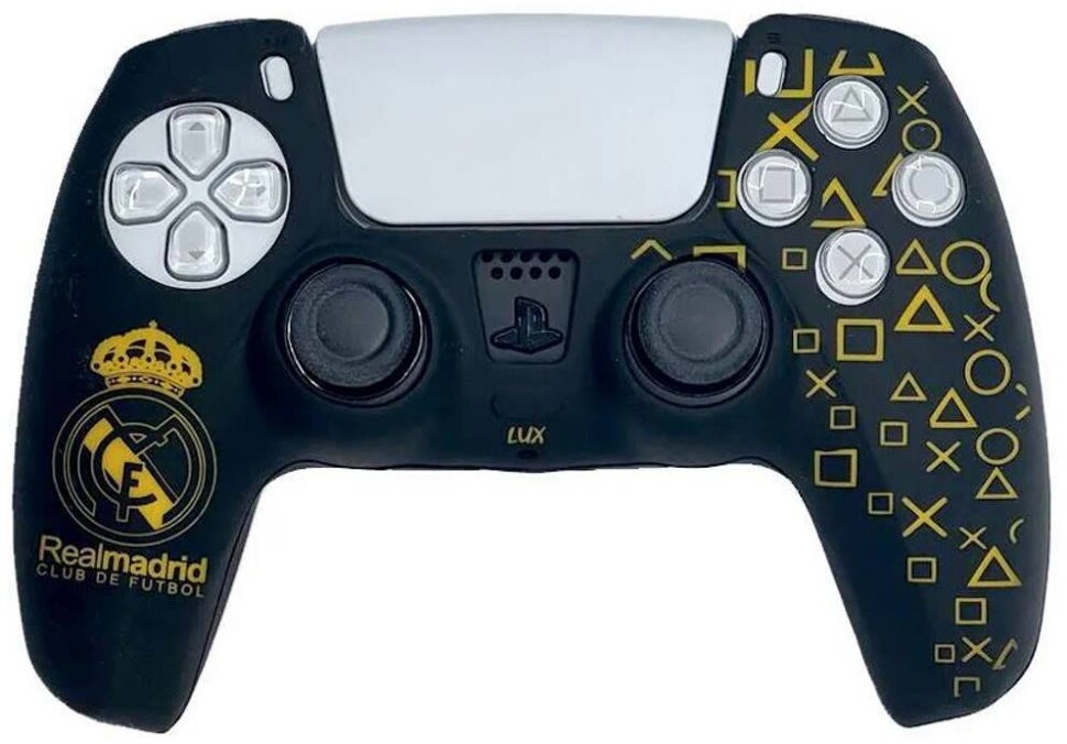 Силиконовый чехол для геймпада DualSense (PS5) FC Real Madrid