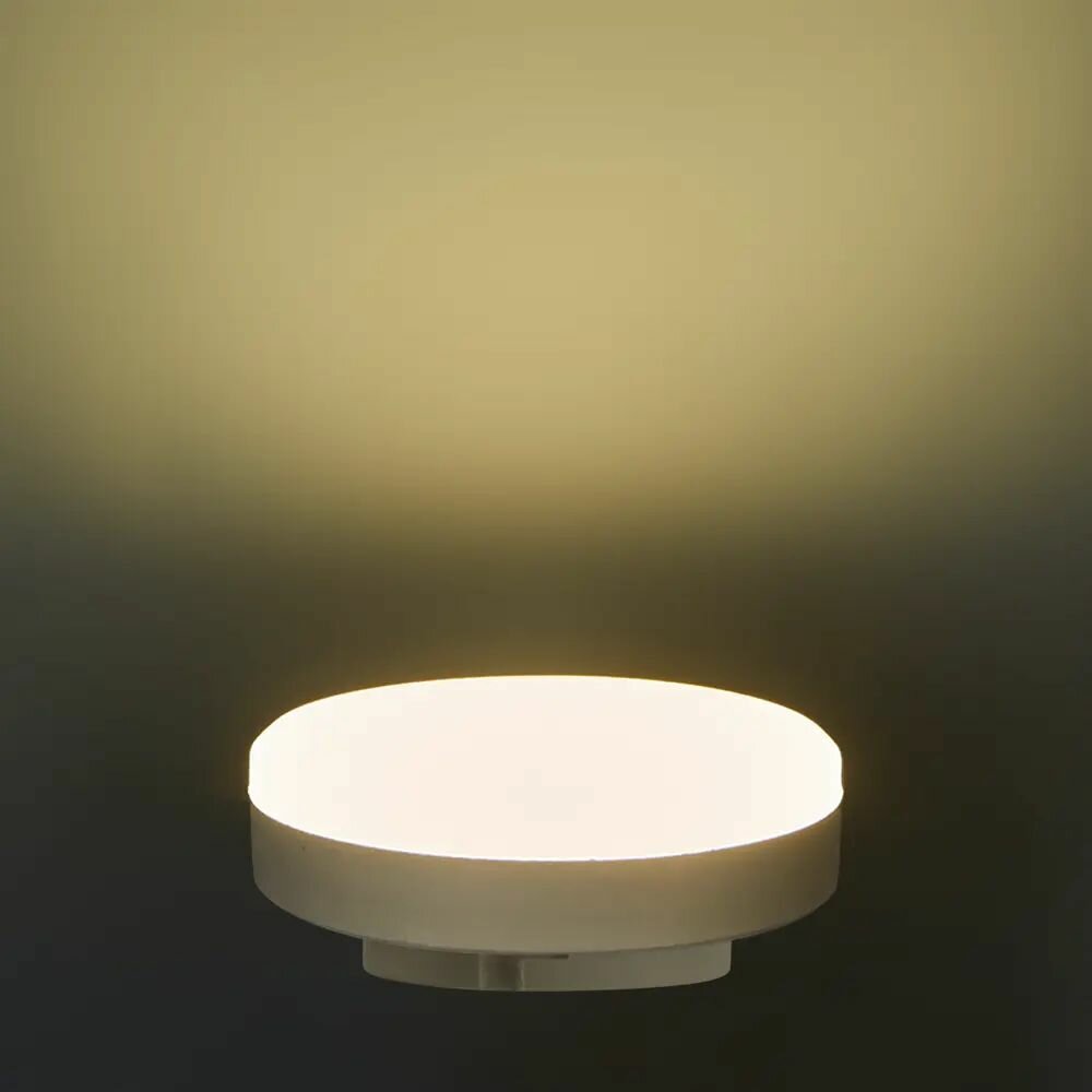 Лампа светодиодная GX53 170-250 В 7 Вт круг матовая 750 лм нейтральный белый свет