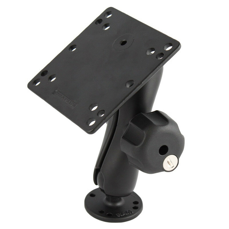 RAM-101LU-246 крепление с замком RAM с пластиной VESA 100х100 мм