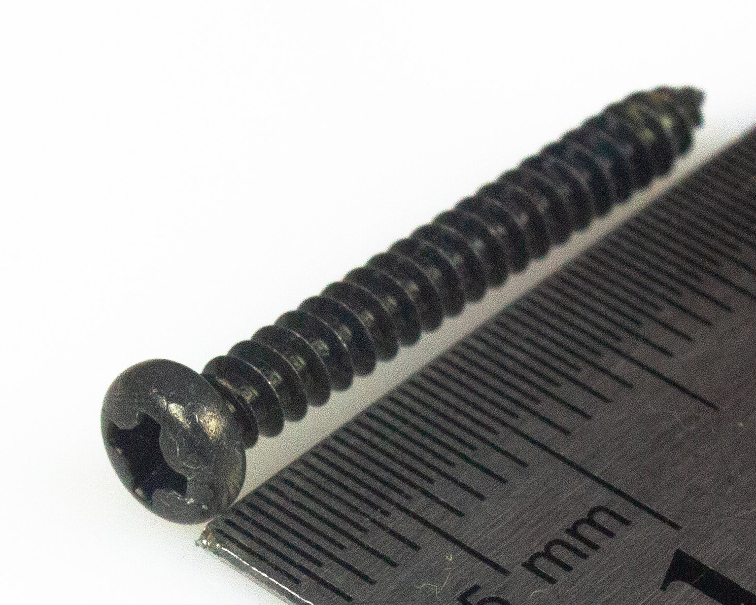 HOSCO PS15B, саморез для крепления звукоснимателя (3 x 25 мм), черный