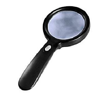 Лупа Kromatech Ручная Круглая 10Х, 90 Мм, С Подсветкой (12 Led) Zb-7790-12