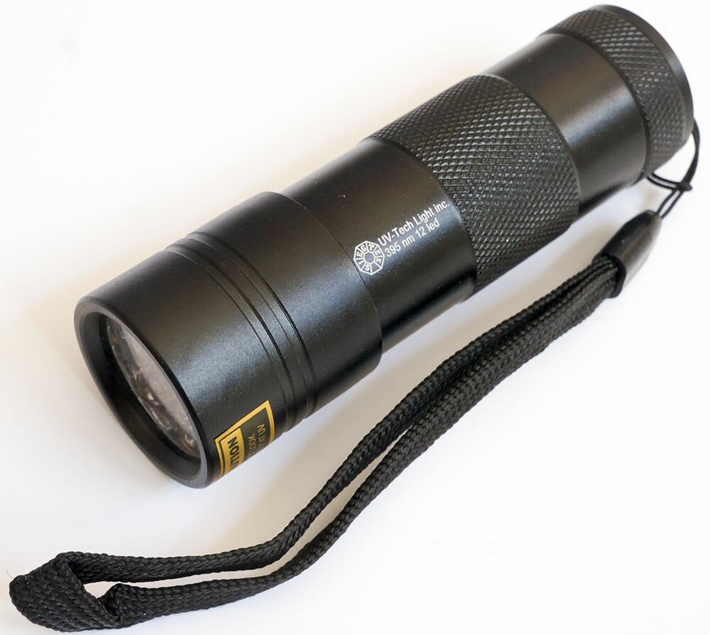 Ультрафиолетовый фонарик UV-Tech Light 12 Led 395нм-400нм