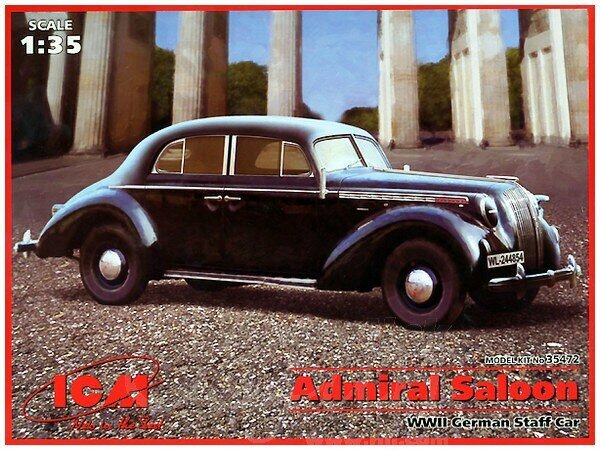 35472 ICM Немецкий автомобиль Admiral Saloon Масштаб 1/35