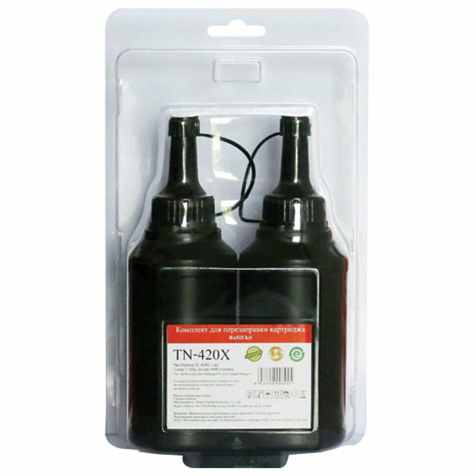 Заправочный комплект PANTUM (TN-420XP) P3300/M6700/M6800/M7100, ресурс 6000 стр, 2 тонера + 1 чип, оригинальный, 363064