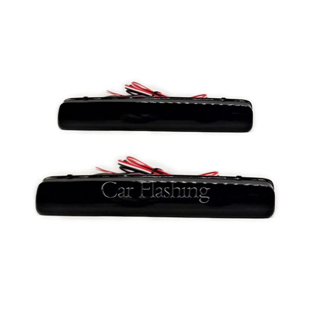 Светодиодный отражатель для заднего бампера, светильник ний фонарь, стоп светильник сигнал, стоп-сигнал, стоп-сигнал для Toyota Spade, dodge re, ноя/VOXY 80 Prius 40 Scion tC Smoke cover