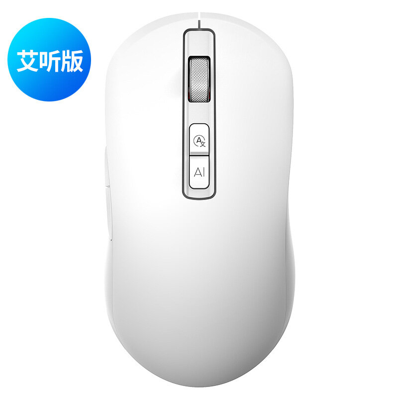 Source Factory AI Mouse V12 Интеллектуальный голос в текст Многоязычный перевод ai Writing Wireless ai Mouse Белый V12