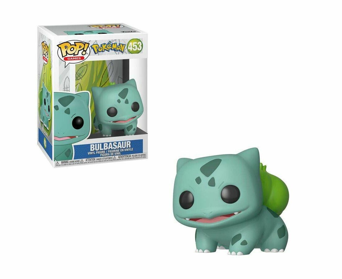 Funko Покемон Бульбазавр Поп! Винил коллекционная фигурка YZ