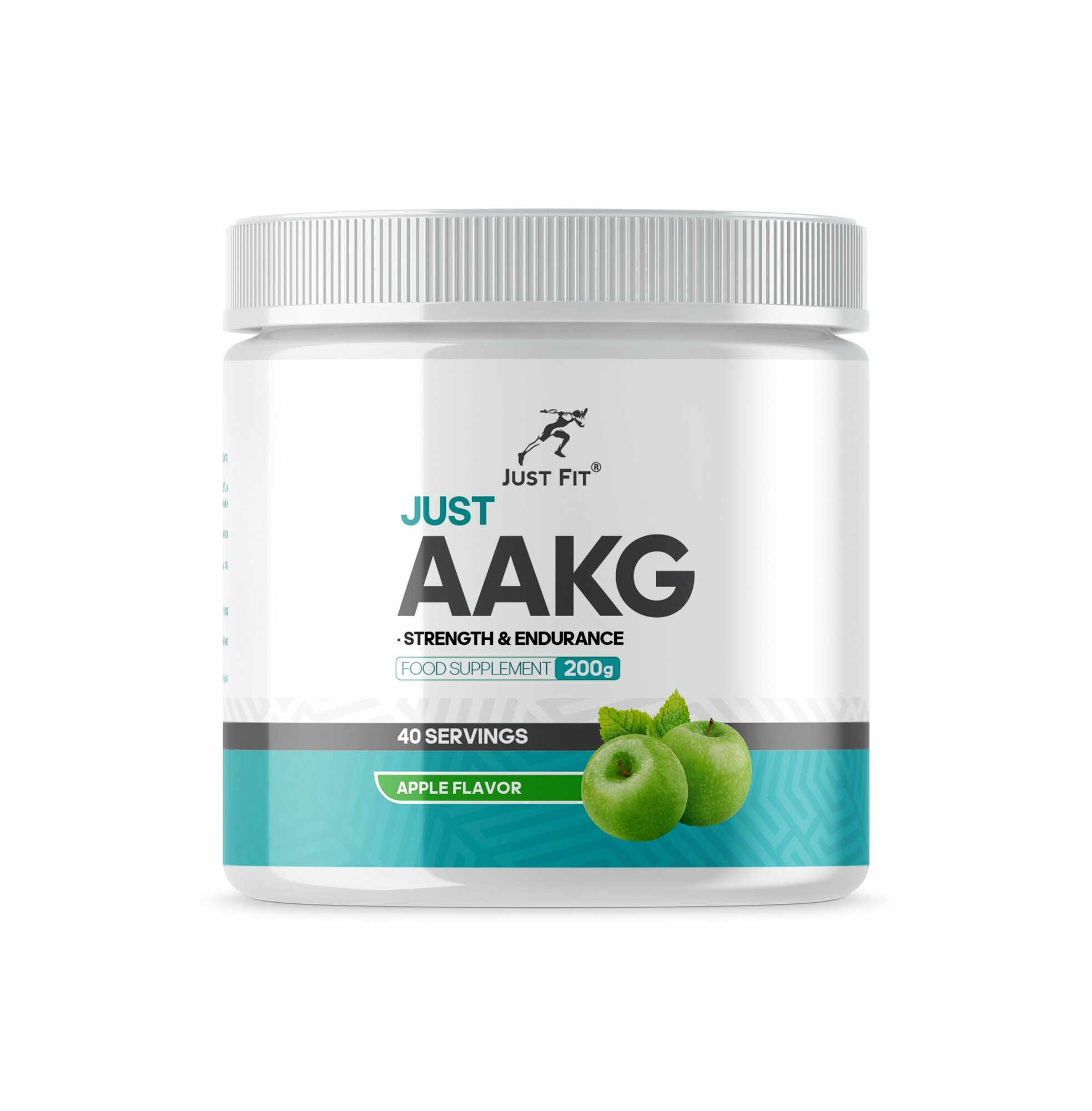 Джаст Фит аакг(аргинин альфа-кетоглутарат), Just Fit Just AAKG 200 г, Яблоко