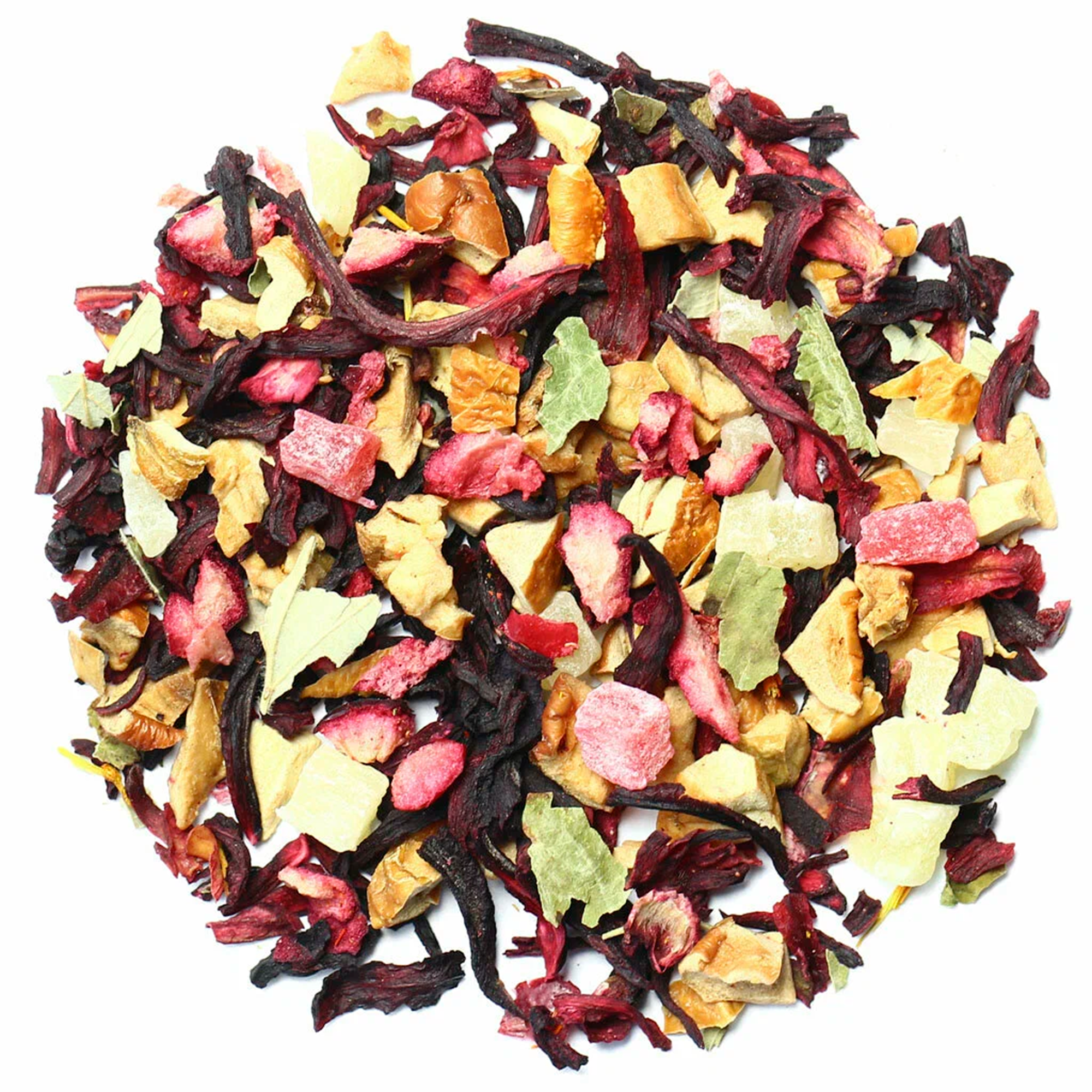 Фруктовый чай "Вишневый Пунш", крупнолистовой, без ГМО, 50г