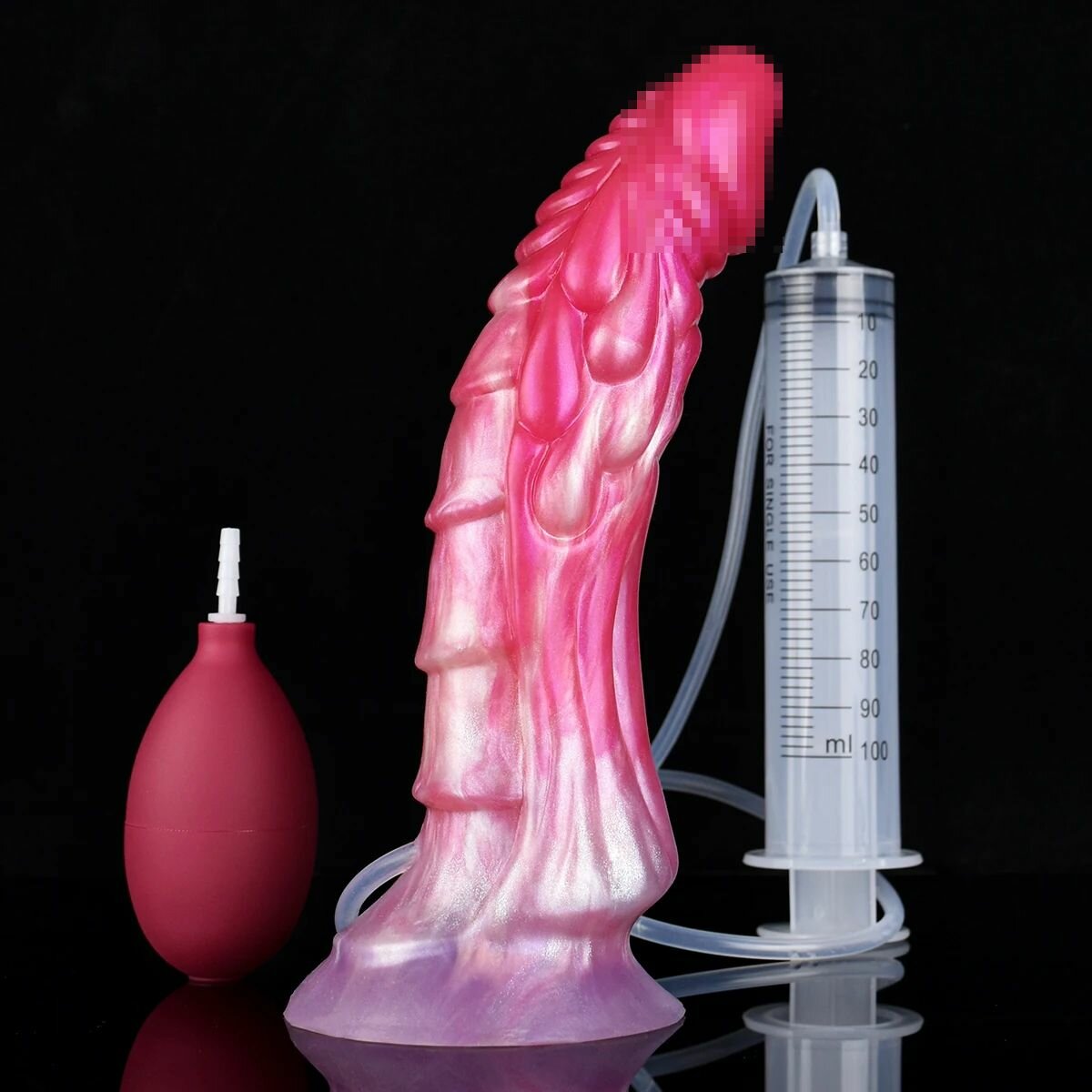 FAAK фаллоимитатор с имитацией спермы / мастурбатор для женщин/ аналь секс-игрушка