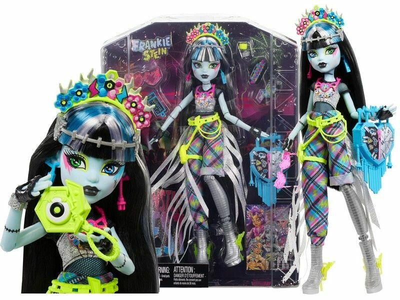 Кукла Monster High Монстр Фест Фрэнки HXH79
