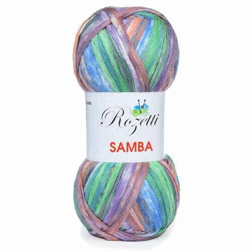 Пряжа Rozetti Samba цвет 208-06 (100г/147м, упаковка 5 мотков)