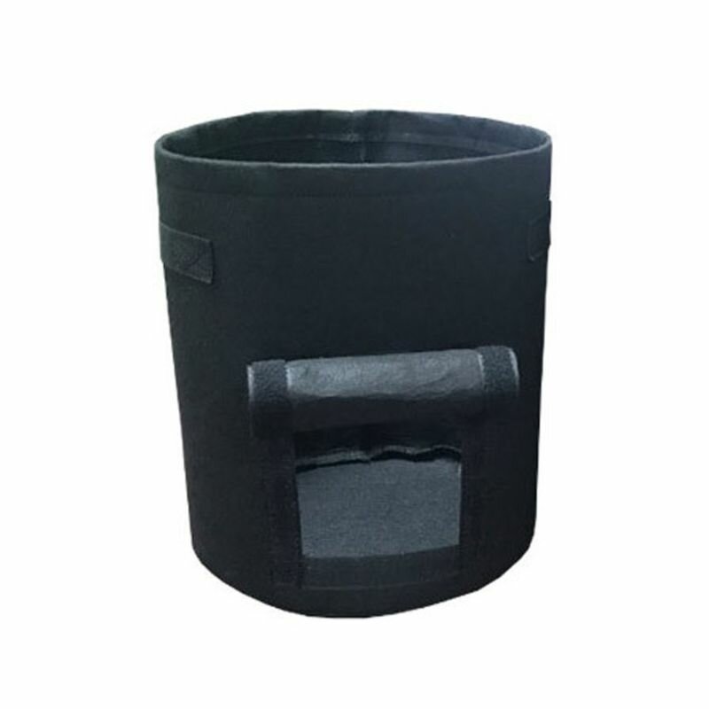 Мешок на 4/7/10 галлонов, мешки для выращивания картофеля, садовые посадки, утолщенные горшки из нетканого материала томатов, овощей и фруктов