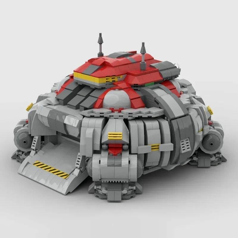 Звёздный фильм Moc Архитектурный кирпич Terranerd Command Center
