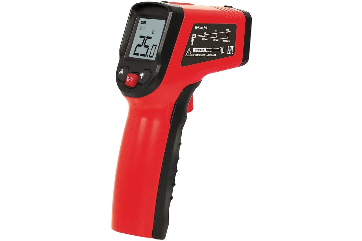 RGK Пирометр PL-6 с поверкой 723108 для точного контроля температуры материалов