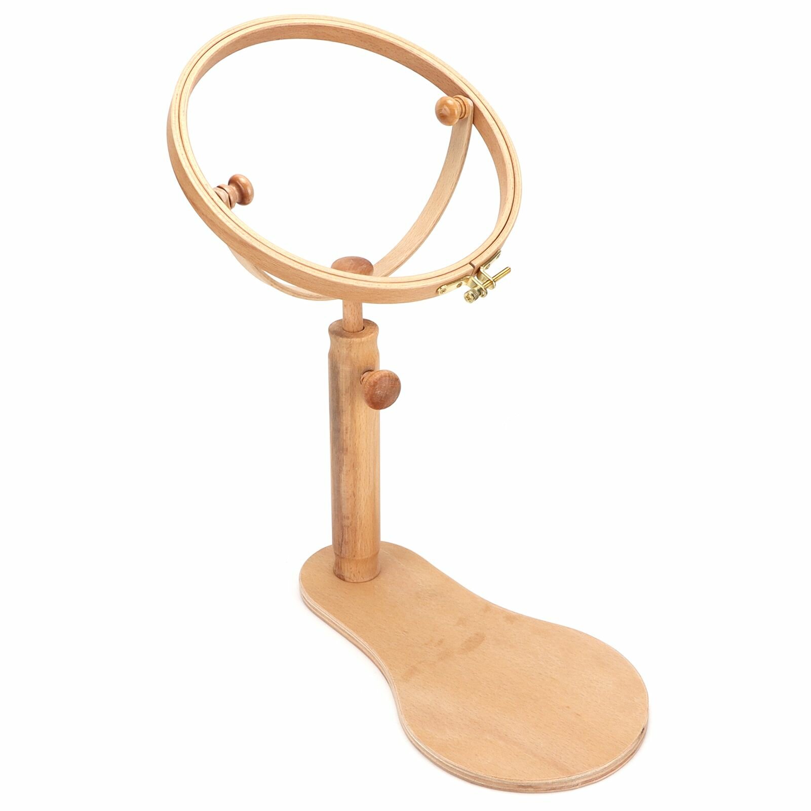 Подставка для вышивания Портативный регулируемый деревянный настольный держатель рамки для вышивки