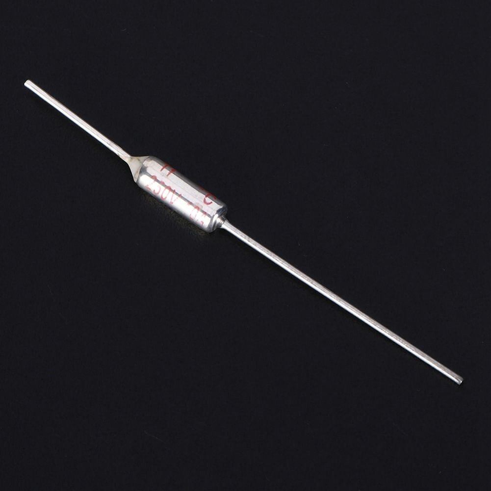 10 шт. термопредохранитель с металлическим корпусом, 250 В переменного тока, 10 А, температурный предохранитель TF 72-250 77