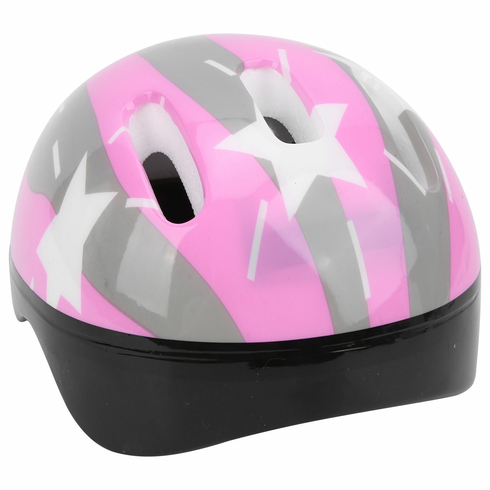 Детский шлем для катания на роликах, регулируемый детский спортивный скейтборд, защитное снаряжение (розовый)