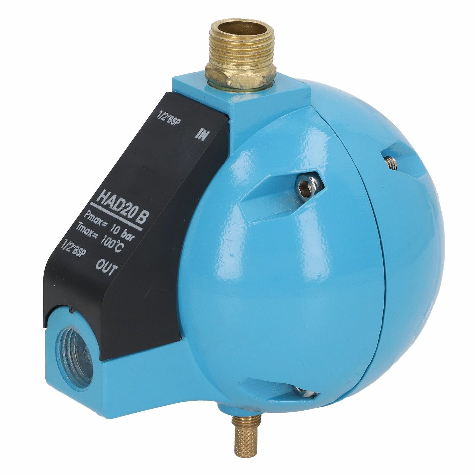 Сферический клапан для дренажа с автоматическим фильтром из нержавеющей стали типа шарикового поплавка для воздушного компрессора HAD20B, 10бар, 100 , 400л/ч