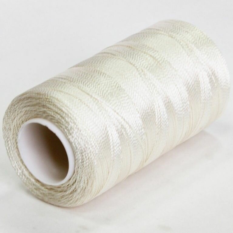 Пряжа Sapfir lux Seam цвет 02 молочный, 5шт*(500м/100г), 100% вискоза