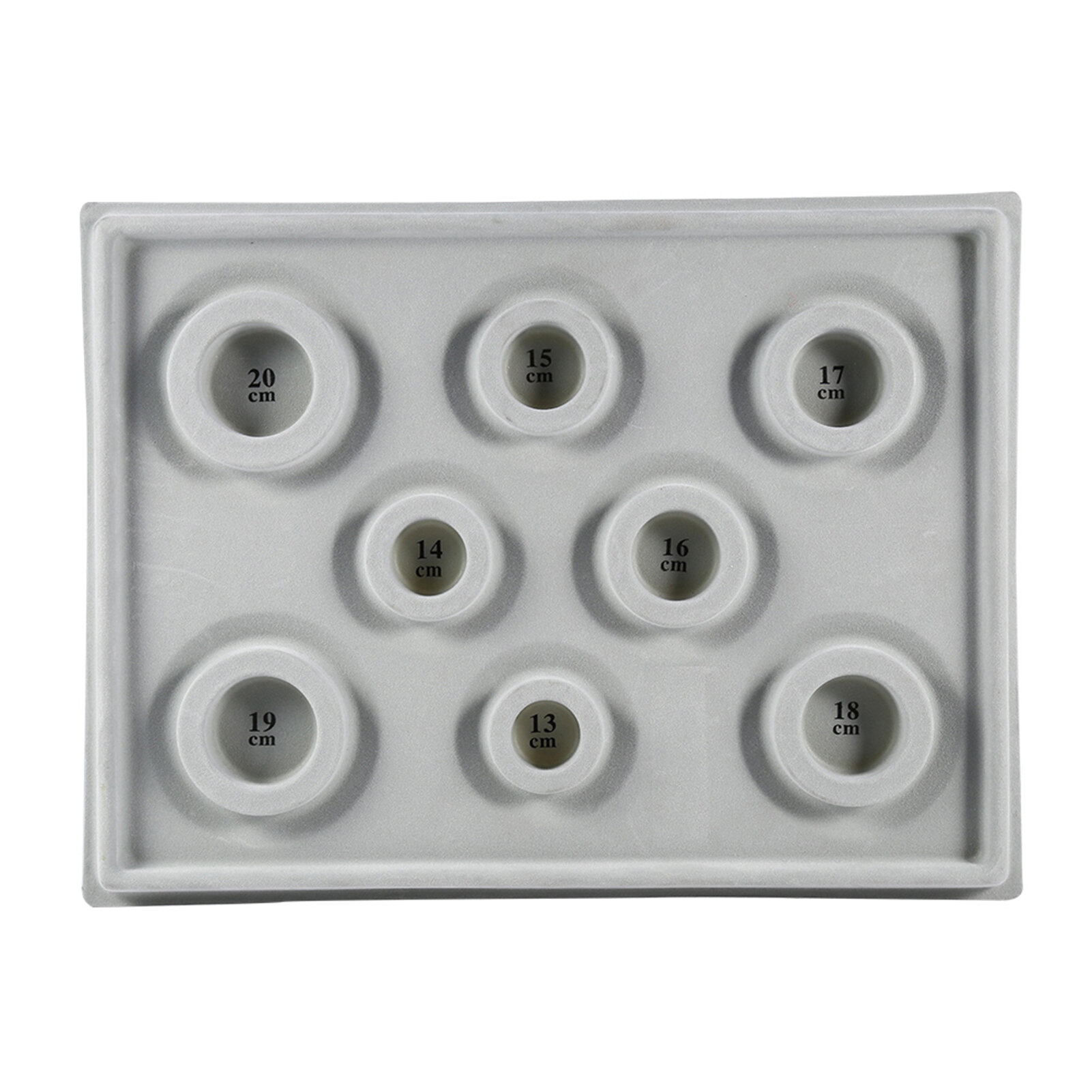 Bead Design Tray, Jewelry Organizer, Board, Flocked Grey Tool for DIY Craft Projects Organizer