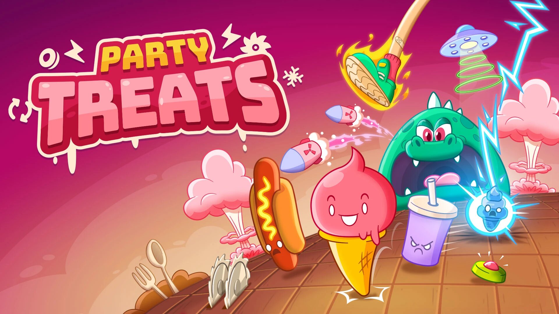 Игра Party Treats для Nintendo Switch - Цифровая версия, США