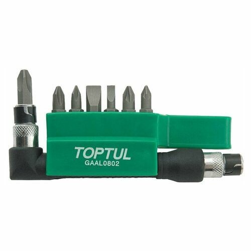 Набор бит 1/4 30мм 8шт. Toptul gaal0802
