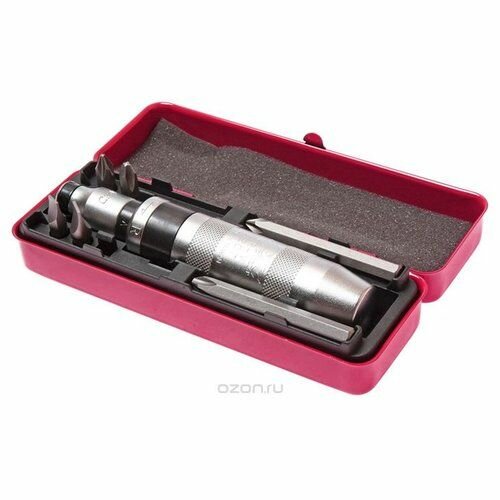 Отвертка ударная JTC с битами, 6 шт. JTC-3207 Jtc jtc3207