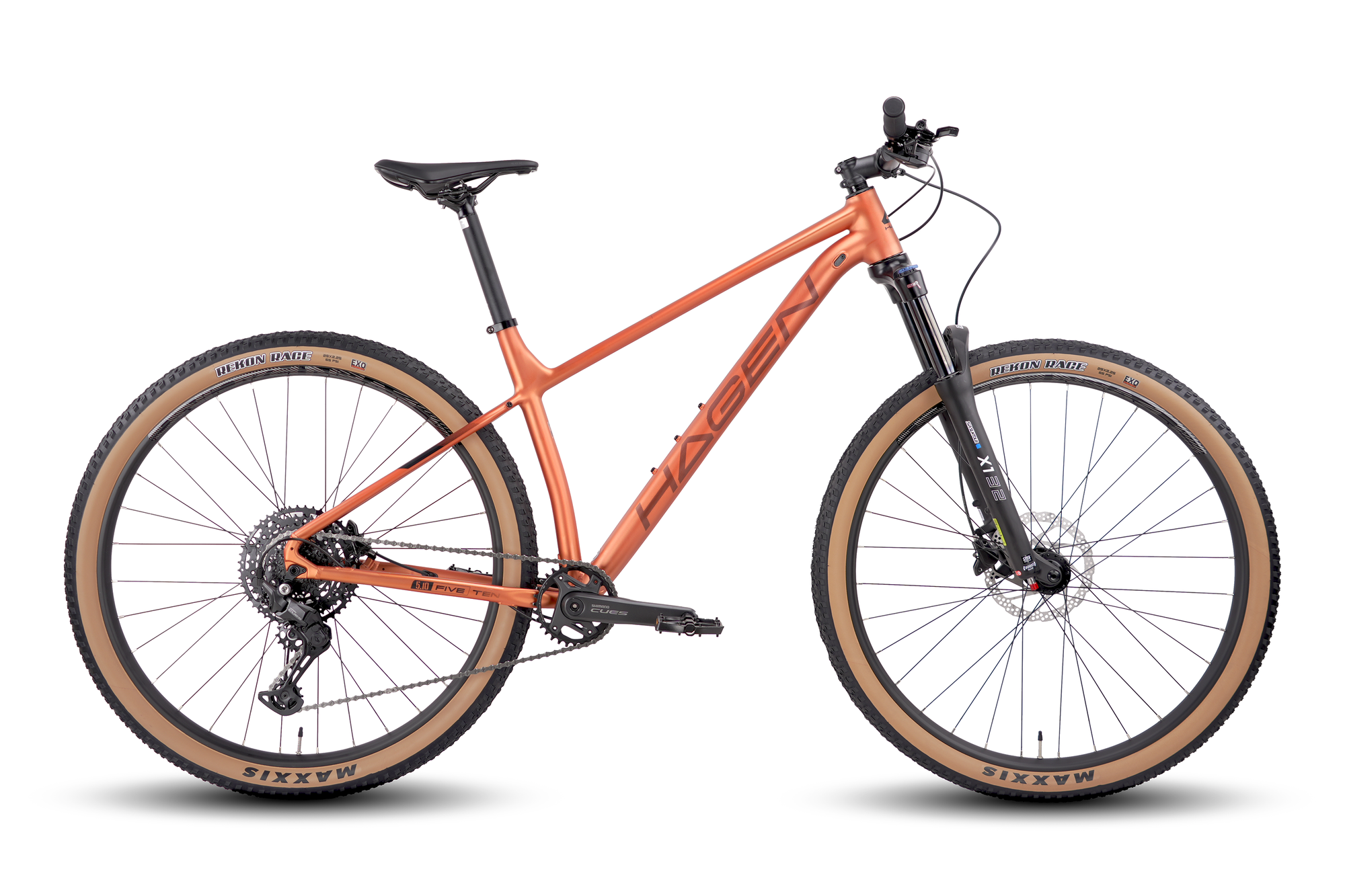 Велосипед HAGEN 5.10 29 2025 (требует финальной сборки), Цвет медный матовый, Размер 20"