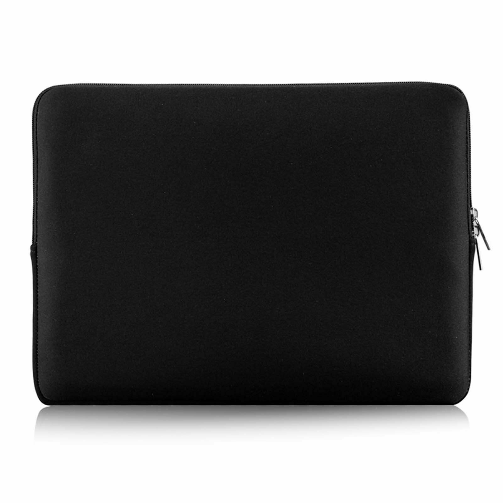 Чехол-сумка для ноутбука 15-15.6" на молнии (черный)