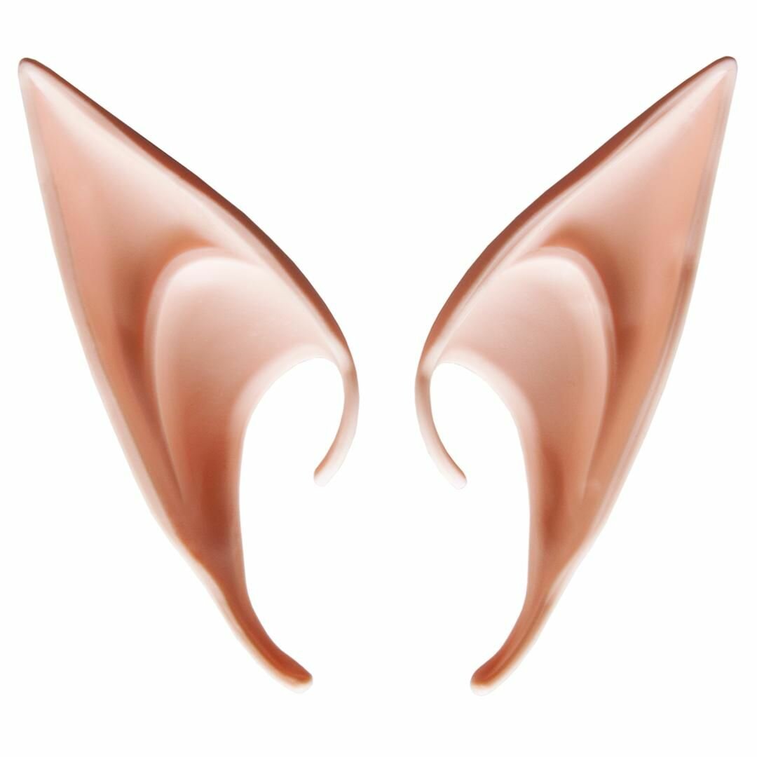 Ободок карнавальный Волна веселья Уши эльфа длинные, розовые 12 см