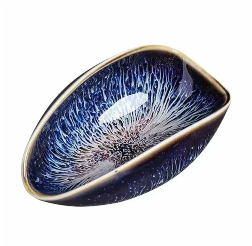 Чахэ FamilyLove, для чайной церемонии, керамика, абстракция, синий