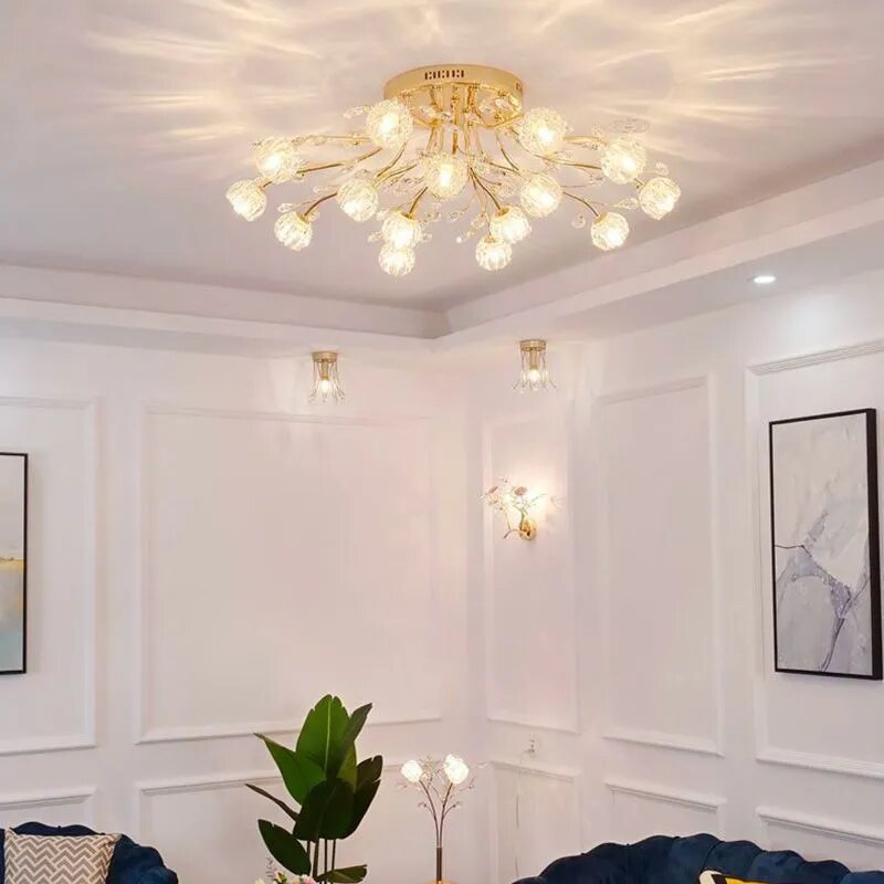 Роскошные светильники в спальне, длинные люстры на кухне, длинные люстры в гостиной G9, 63 Вт