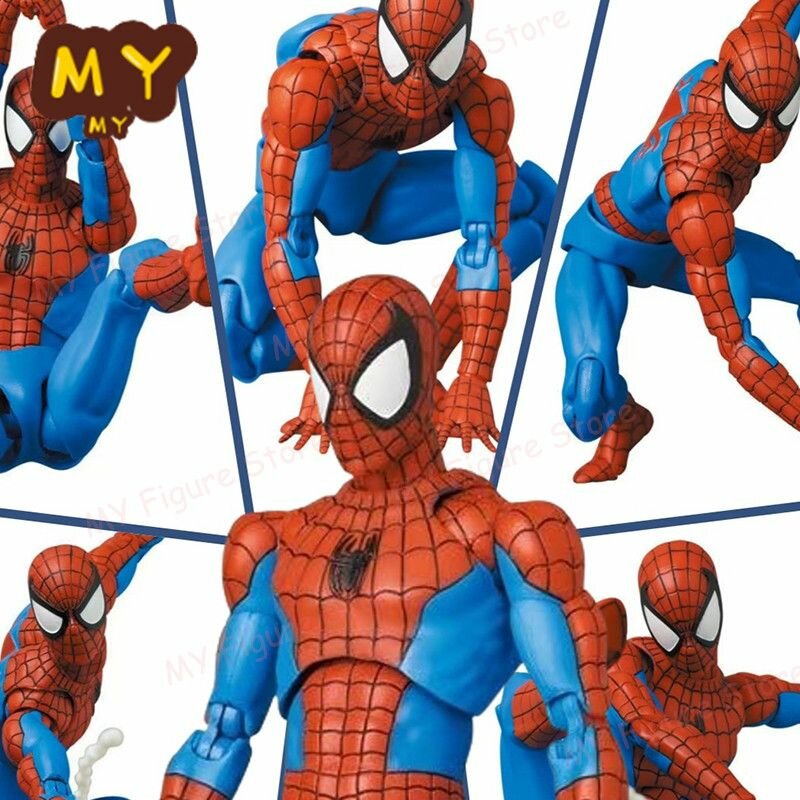 CT Toys Фигурка Человек-паук Mafex 185 Майлз Моралес 2099 Классический Костюм Человека-паука Action Figure Anime Mafex185 Игрушка