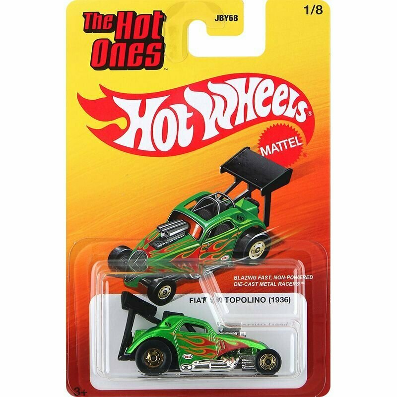 Машинка коллекционная Mattel Hot Wheels 2025 JBY68-Fiat 500 Topolino 1936