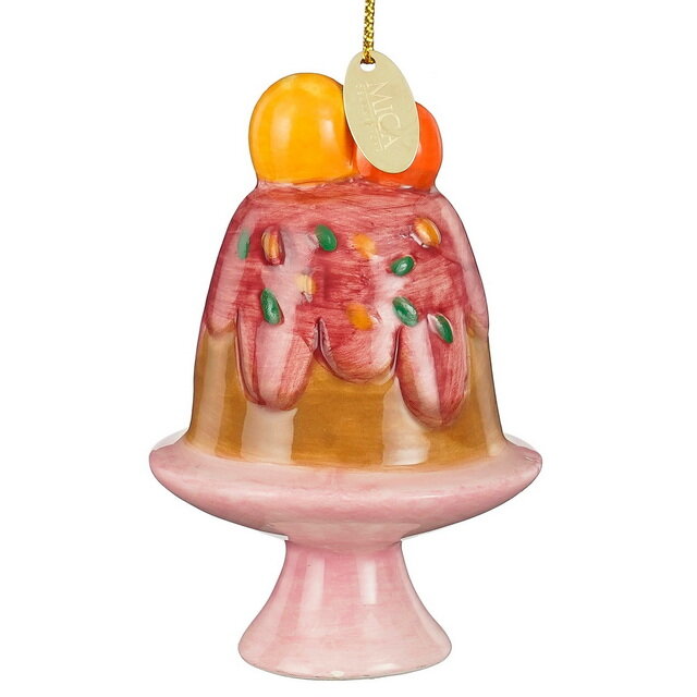 Елочная игрушка Торт Бурфи - Limena 9 см, Edelman (Эдельман), 1185820