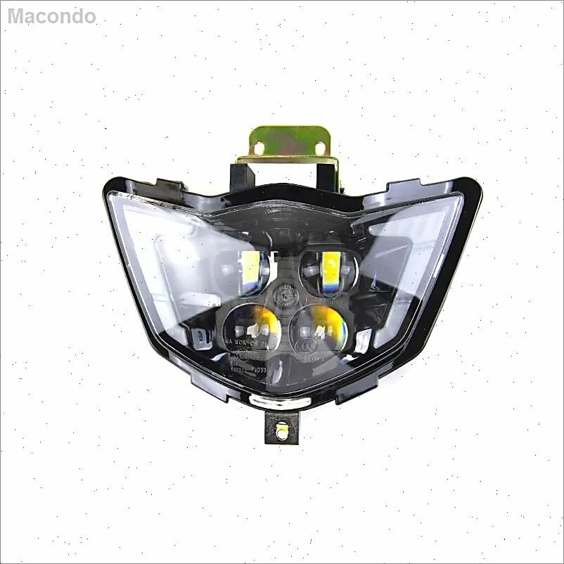 Блок фары питбайк/Kayo/BSE светодиодный круглые диоды