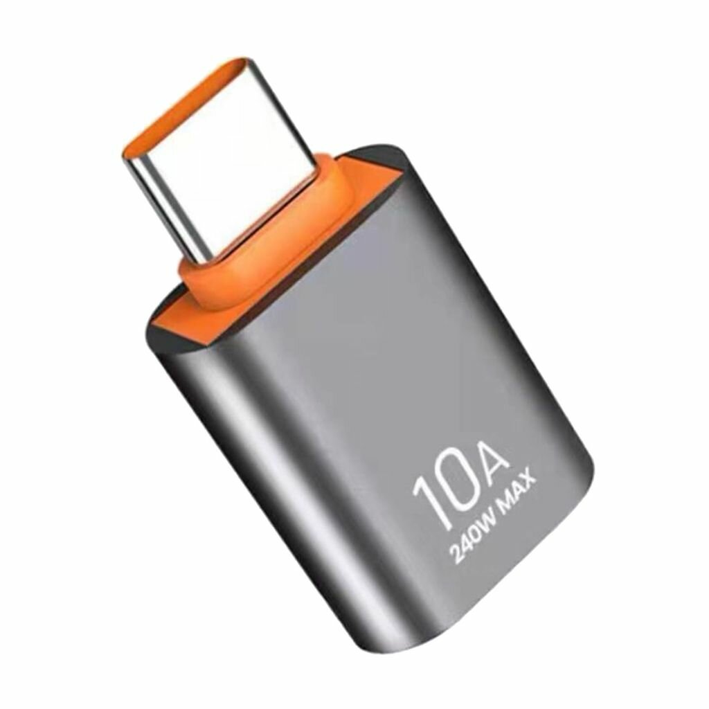 Зарядное устройство Type C с разъемом USB для телефонов и планшетов мощностью 240 Вт