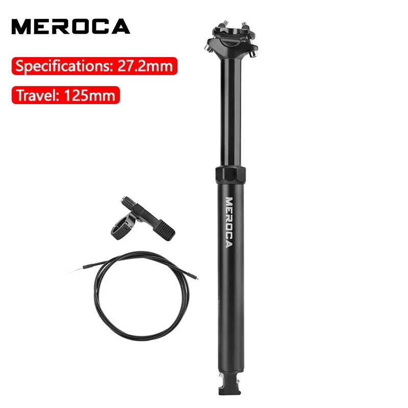 MEROCA Подседельный штырь 27.2mm, Travel 125mm