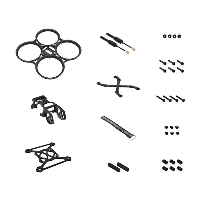 DTQSYS Бесщеточная рамка для BETAFPV Pavo20 Black