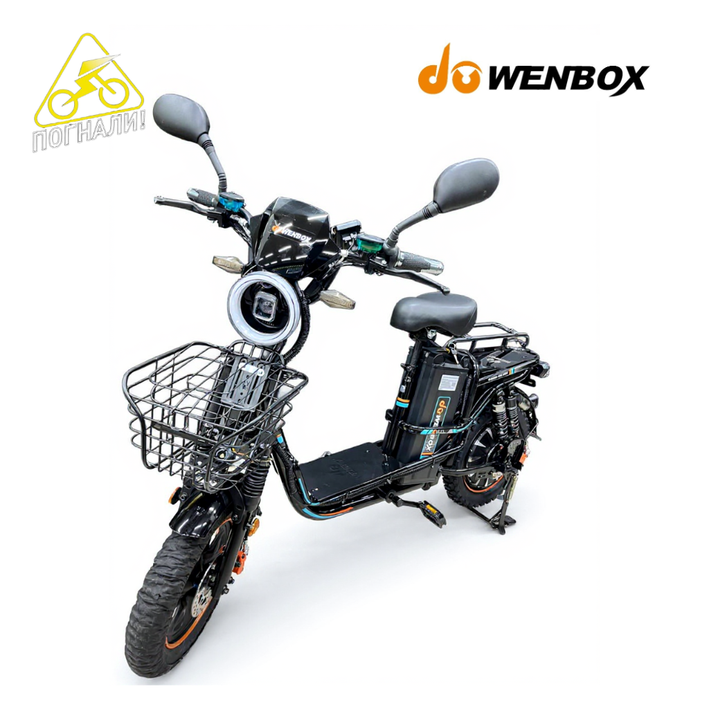 Электровелосипед монстр Wenbox W23 PRO, 1200вт, (60v/30ah), пробег до 100 км.