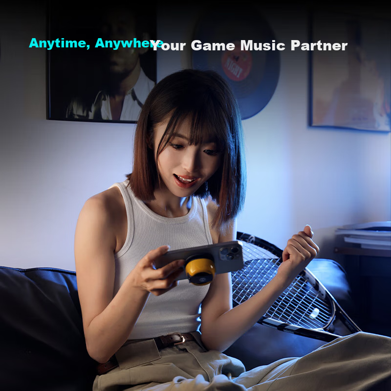 EDIFIER HECATE G200 Портативный Bluetooth магнитный динамик Черный водонепроницаемый мини-колонка для iPhone 17