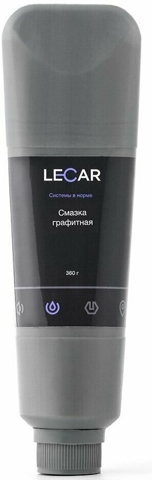 Смазка графитная LECAR 360 г