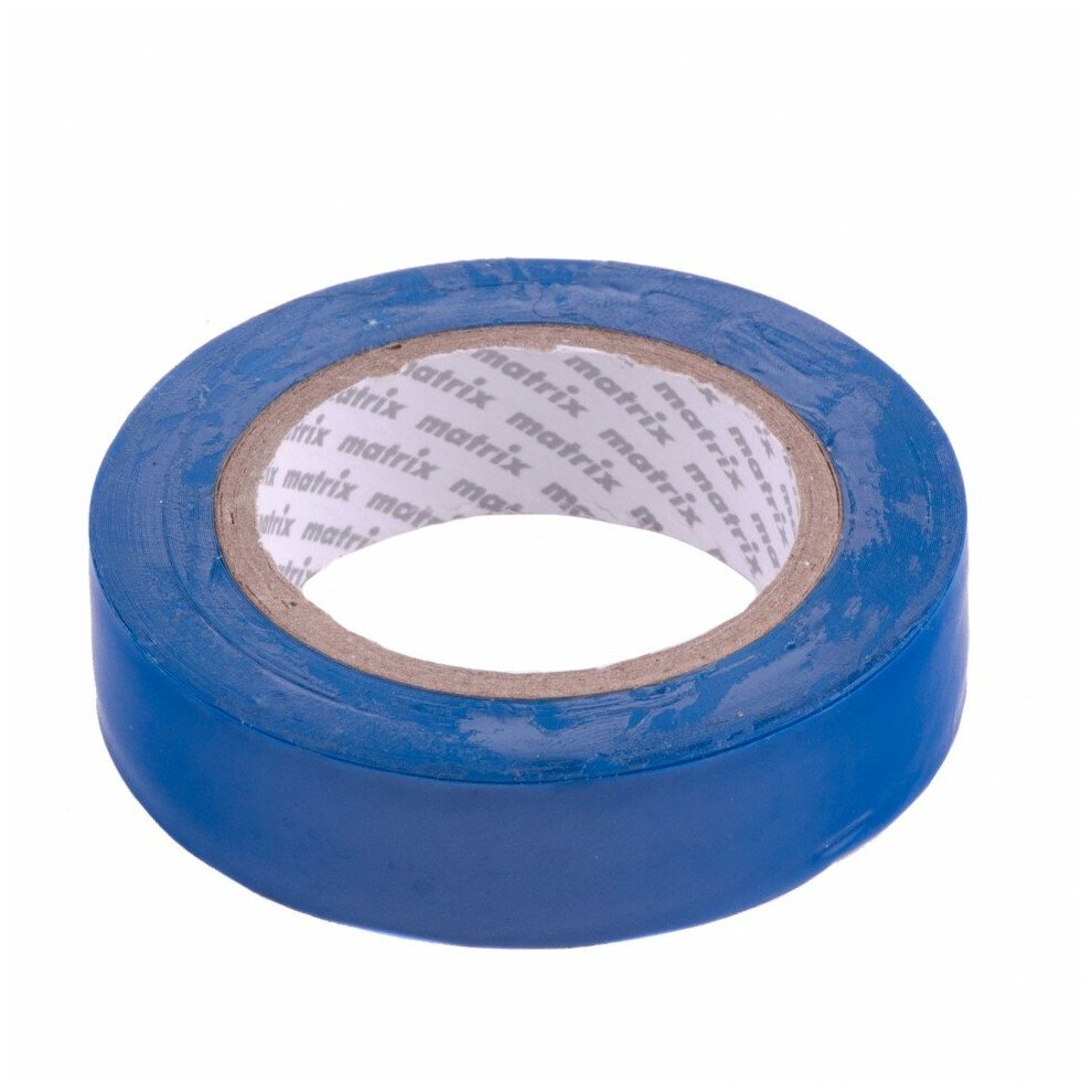 Изолента ПВХ, 15 мм х 10 м, синяя, 150 мкм Matrix 88770