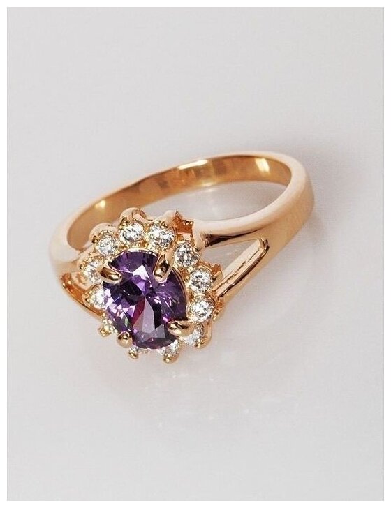 Кольцо, аметист