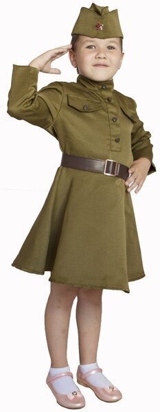 Костюм детский Платье ВОВ (104-116)