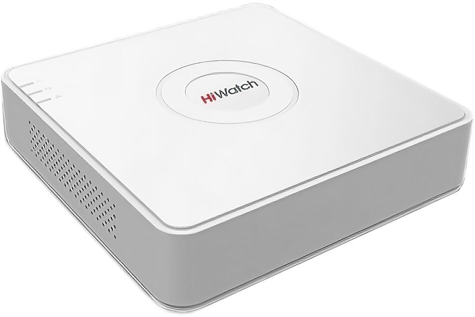 4-канальный IP-регистратор с PoE HiWatch DS-N204P(C)