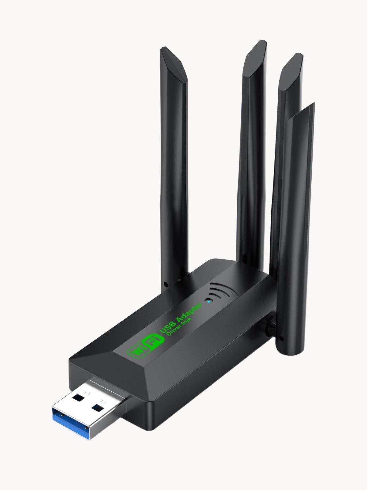 USB 3.0 WiFi адаптер двухдиапазонный, 1200 Мбит/с, 2,4 ГГц-5 ГГц (с 4 антеннами)