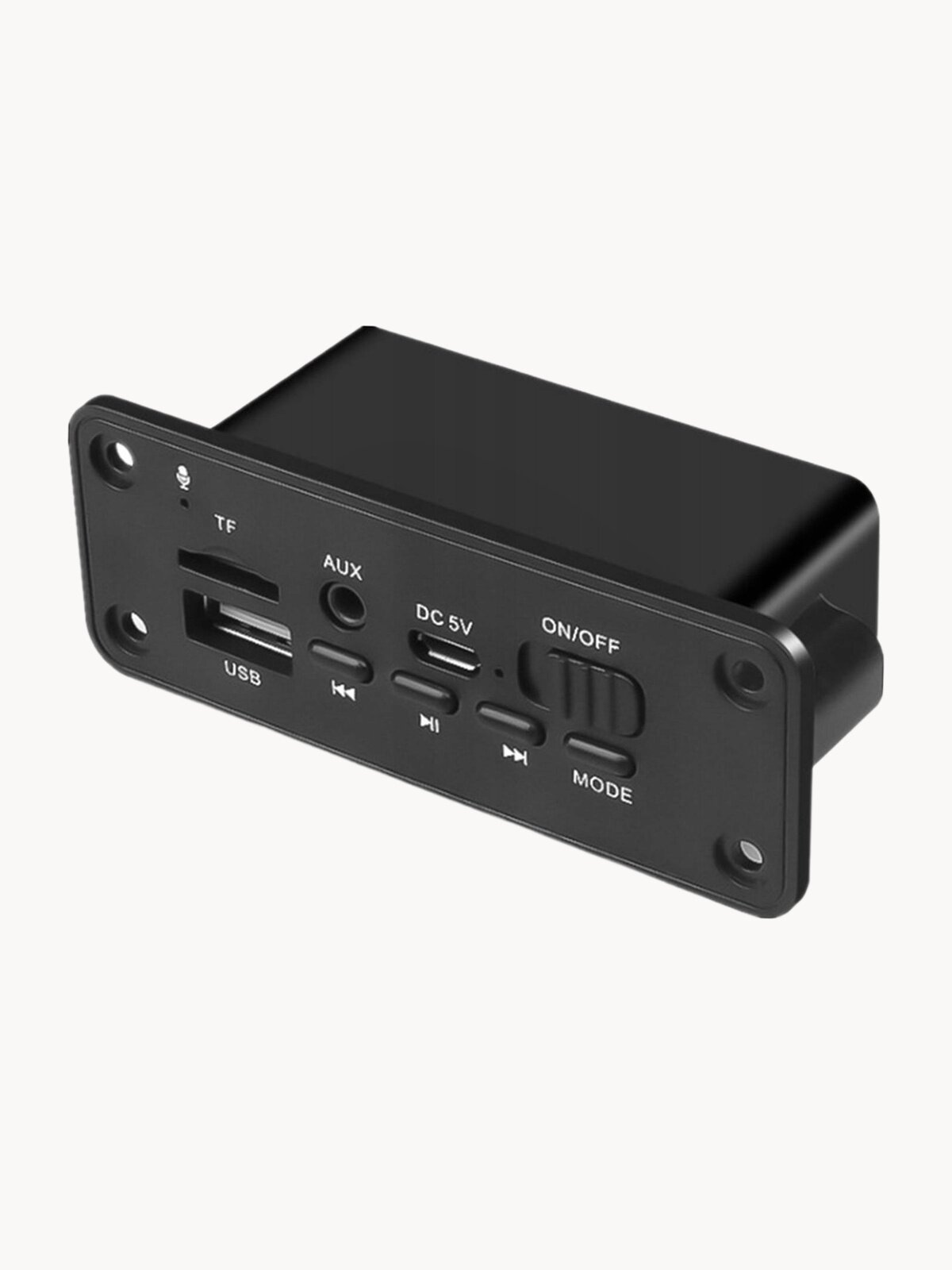 Декодер плата Bluetooth, AUX, USB, TF, FM с усилителем мощности звука 2X3W 5V В / блютус для автомобиля, колонок и домашних стерео систем/ SZ-A30